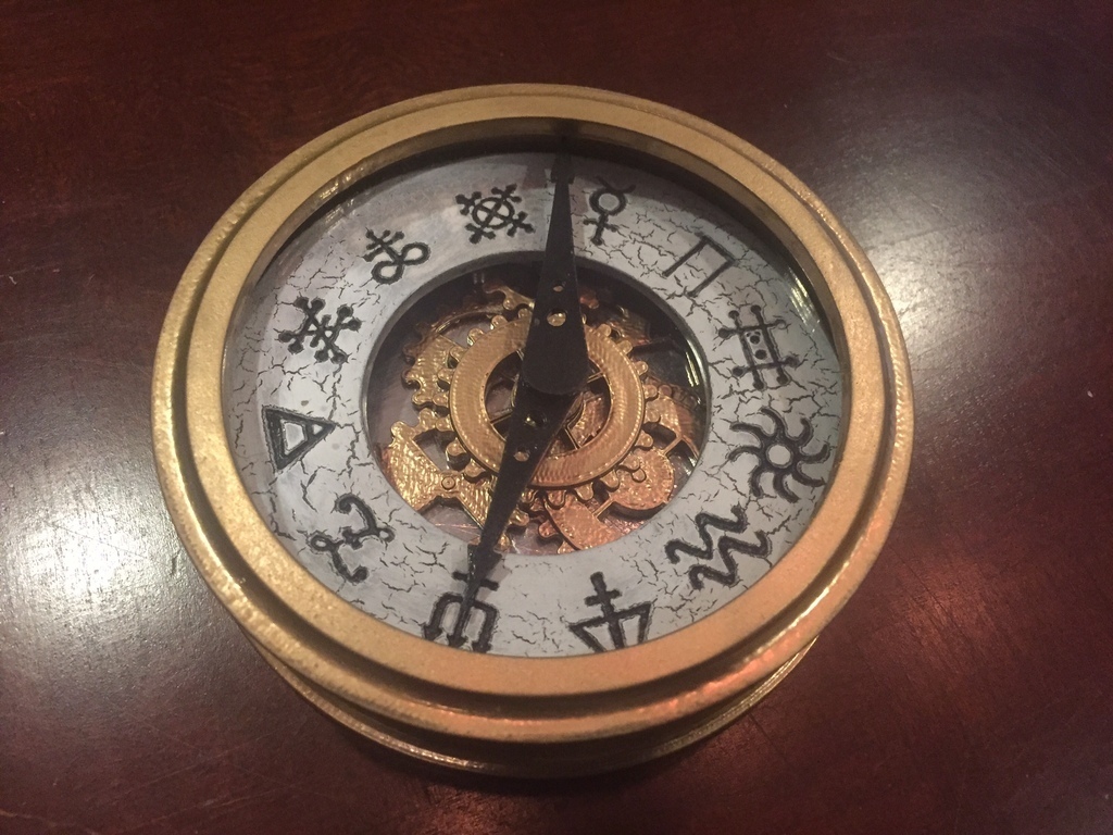 Free 3D file Alchemy Clock 🕰️ ・3D printer model to download・Cults