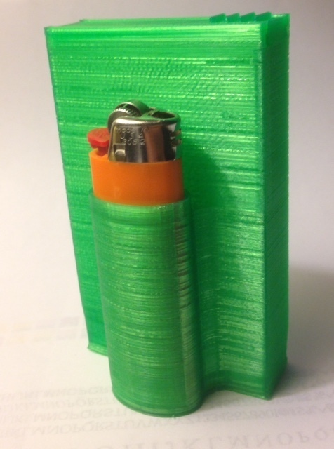 🚬 Cigarette Case with Bic Lighter Pocket・Free 3D File for ・Cults