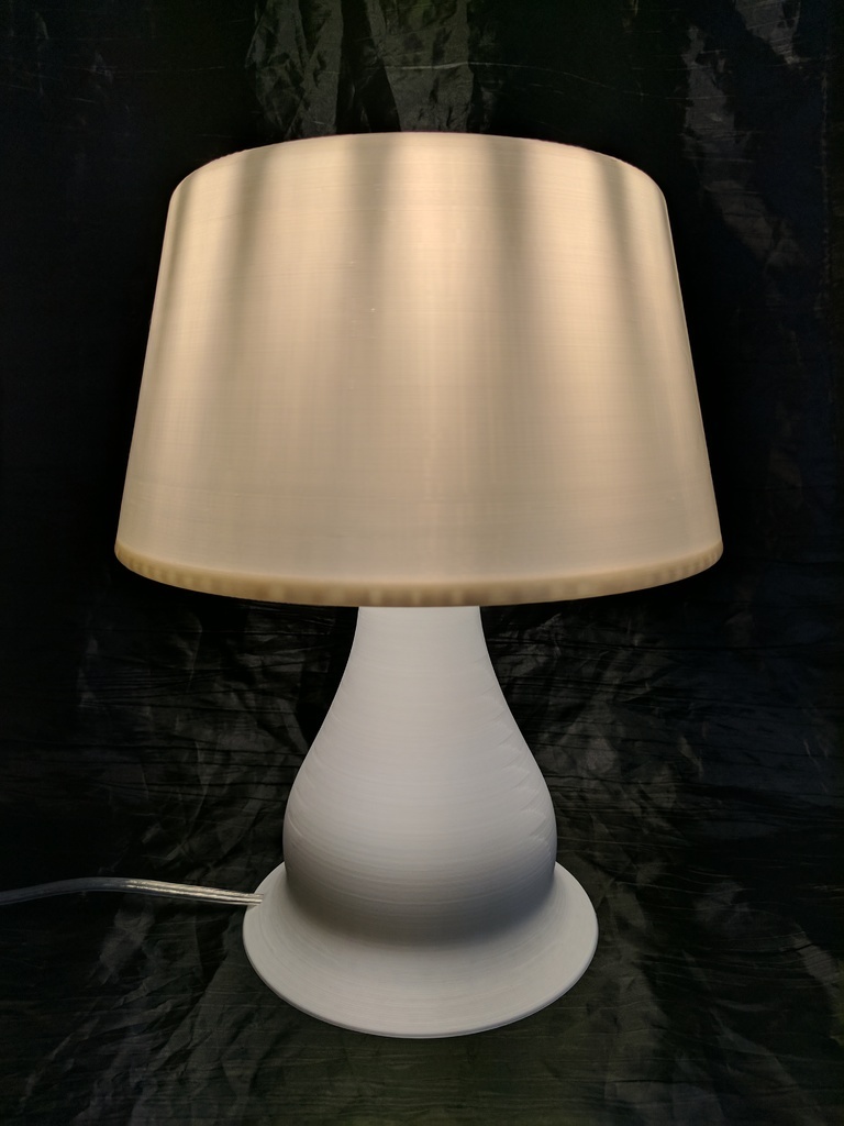 🔦 Table Lamp V3 - Single Piece 3D Printable Lamp・Free 3D File for ・Cults