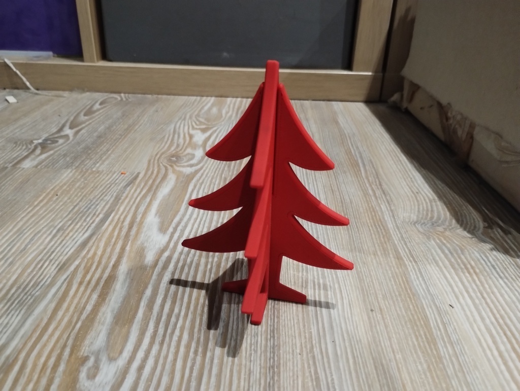 🎄 Basic Christmas tree・Free 3D File for ・Cults