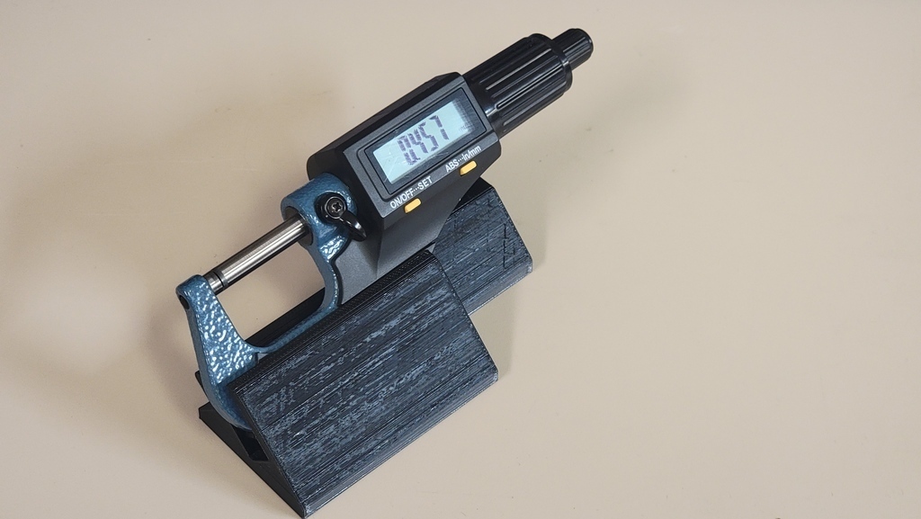 Free 3D file Micrometer Stand for Pittsburgh 63647 📦 ・3D print design ...