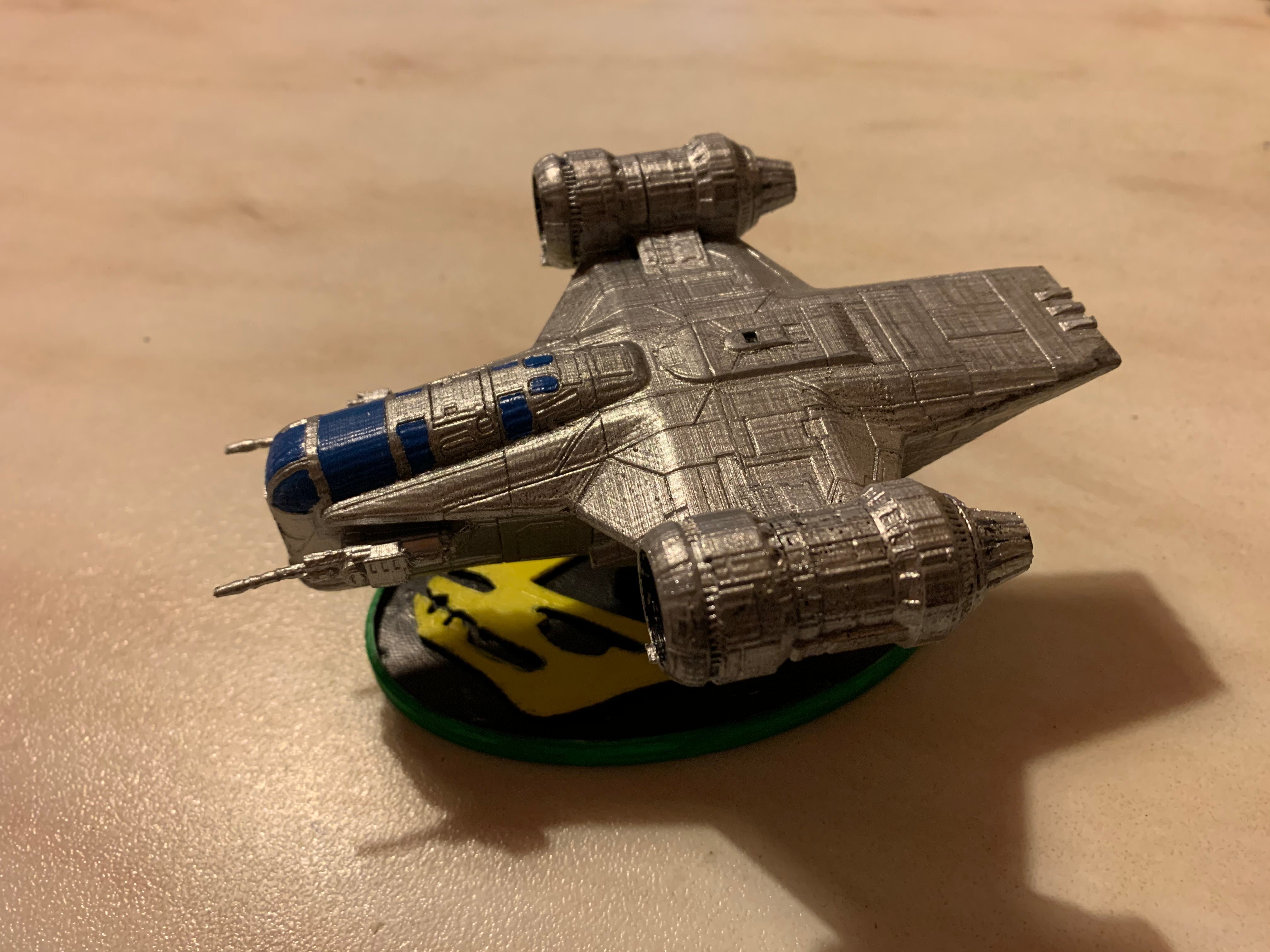 3D print Razor Crest 94mm size for X-Wing・Cults