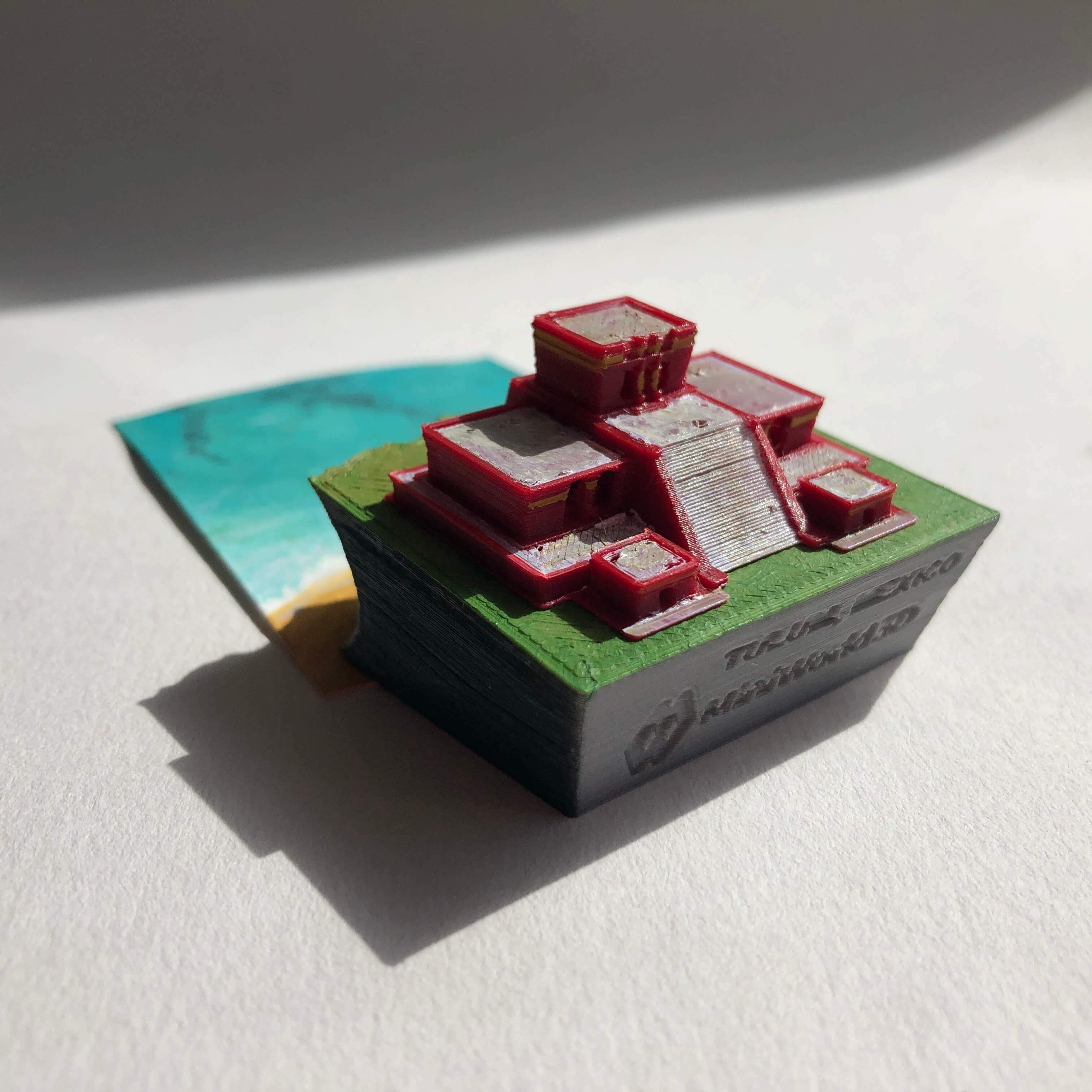 🇲🇽 Tulum (El Castillo) - Quintana Roo, Mexico・Free 3D File for ・Cults