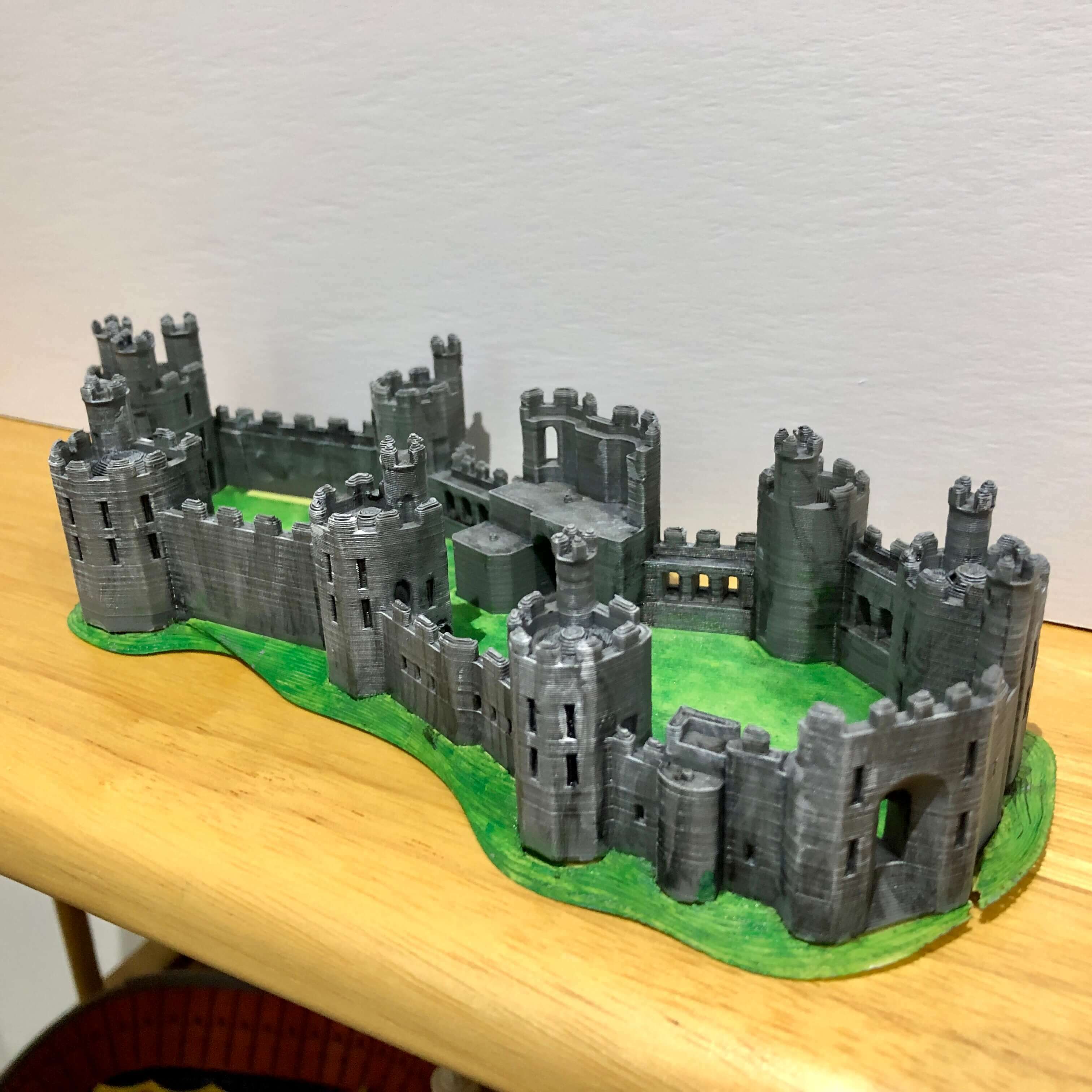 🏰 Caernarfon Castle - Wales・Free 3D File for ・Cults