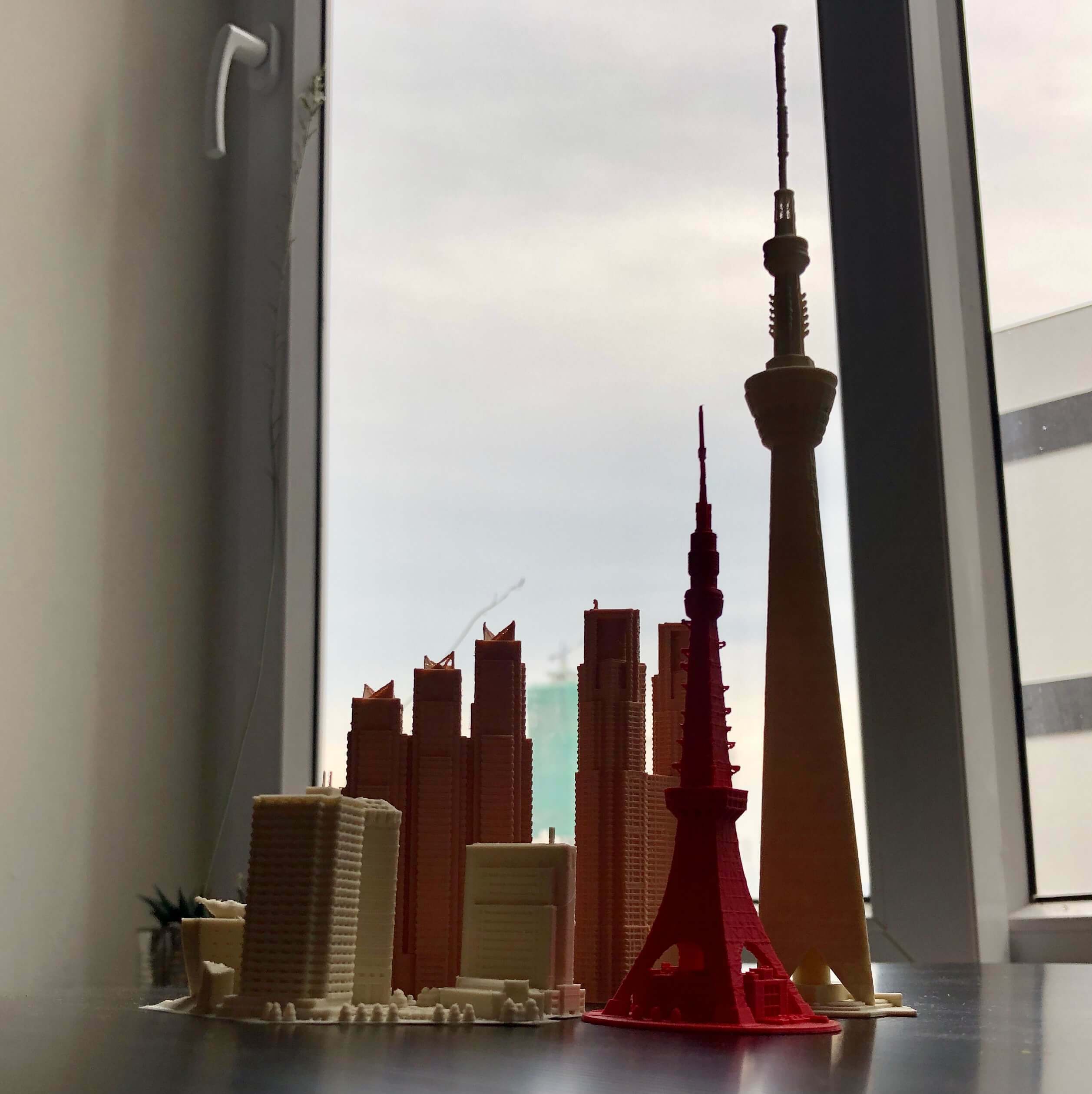 🗼 Shinjuku Buildings - Tokyo, Japan・Free 3D File for ・Cults