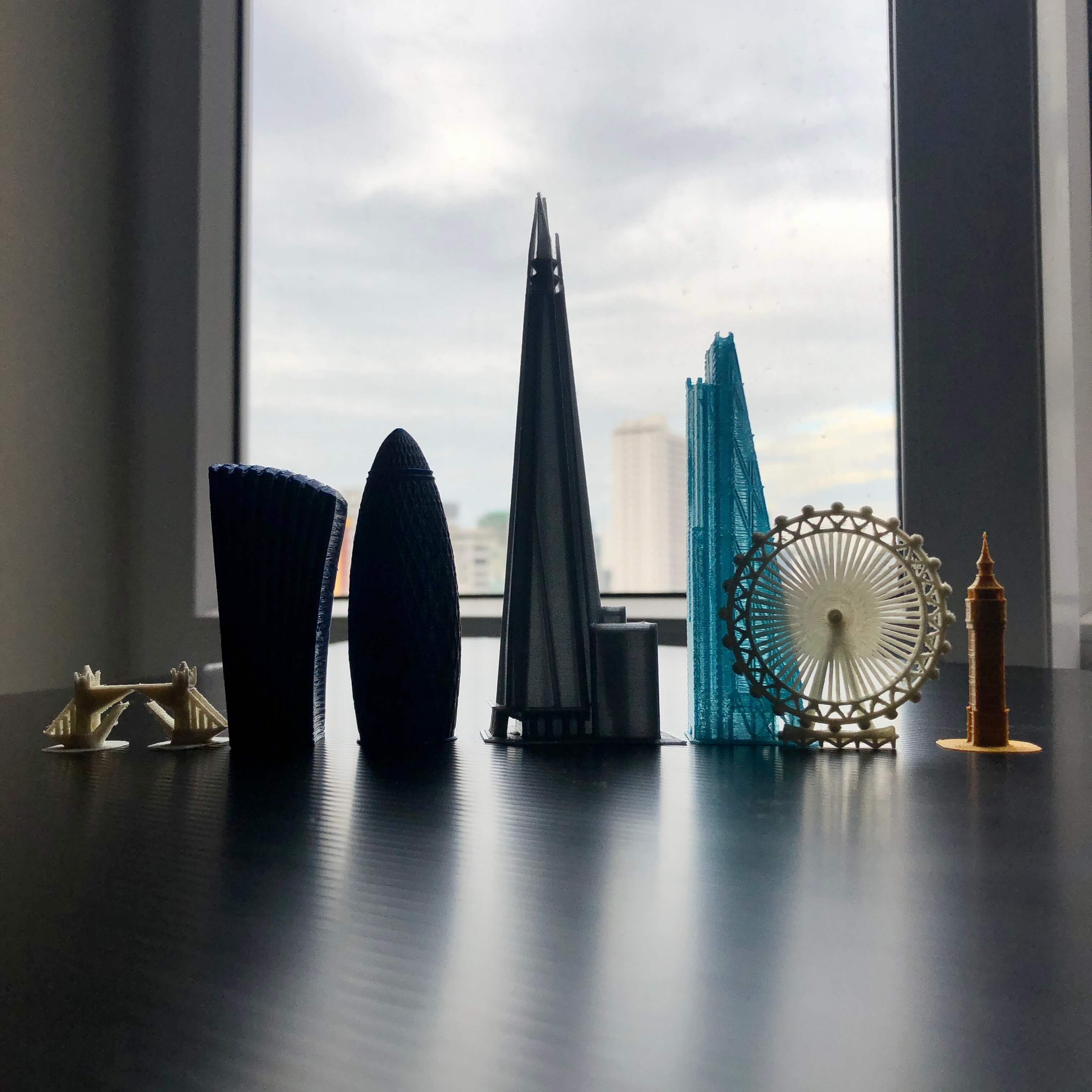 🪓 Skyscrapers of London, UK・Free 3D File for ・Cults