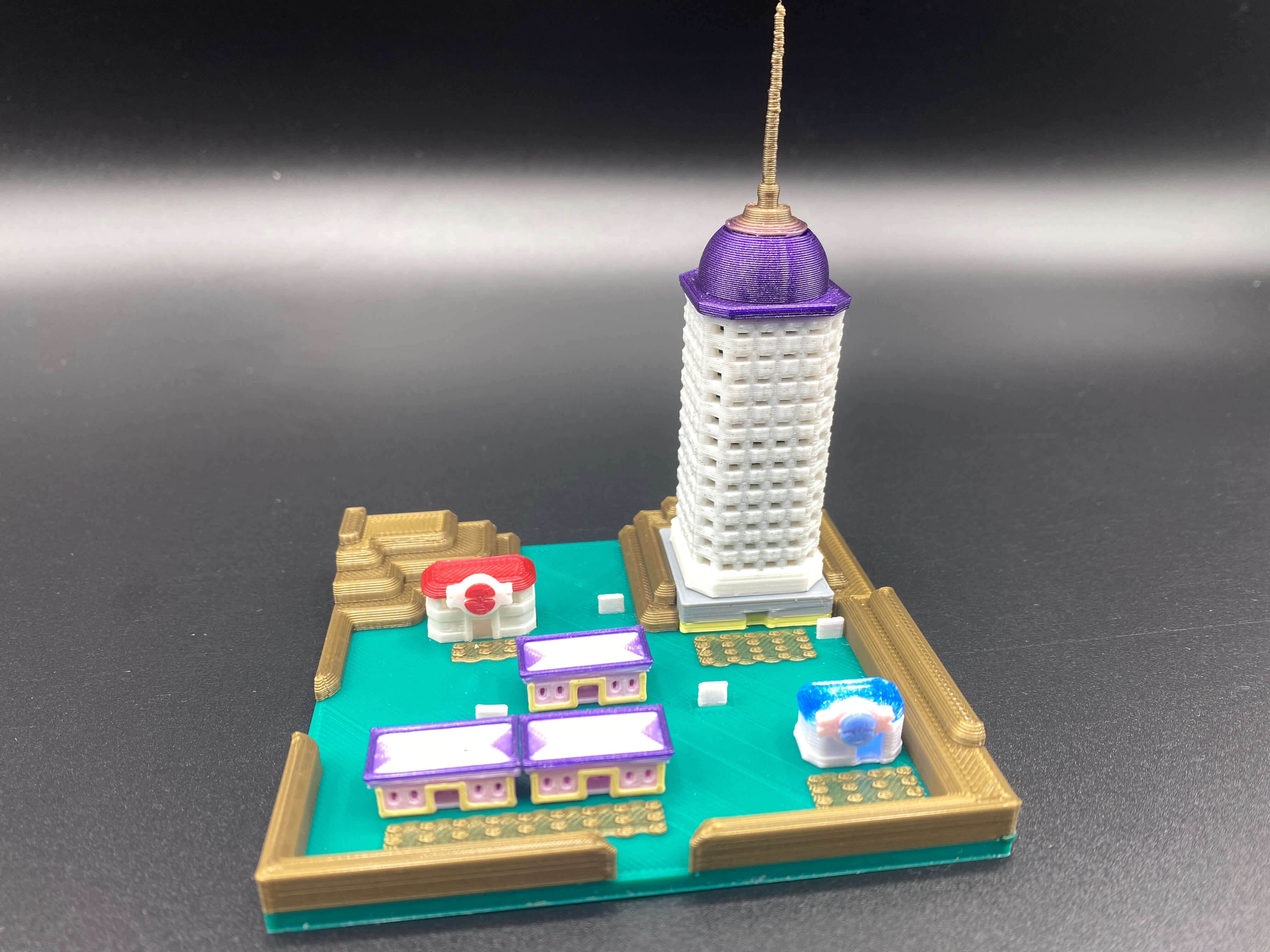 🏗️ Lavender Town - Pokémon・Free 3D File for ・Cults