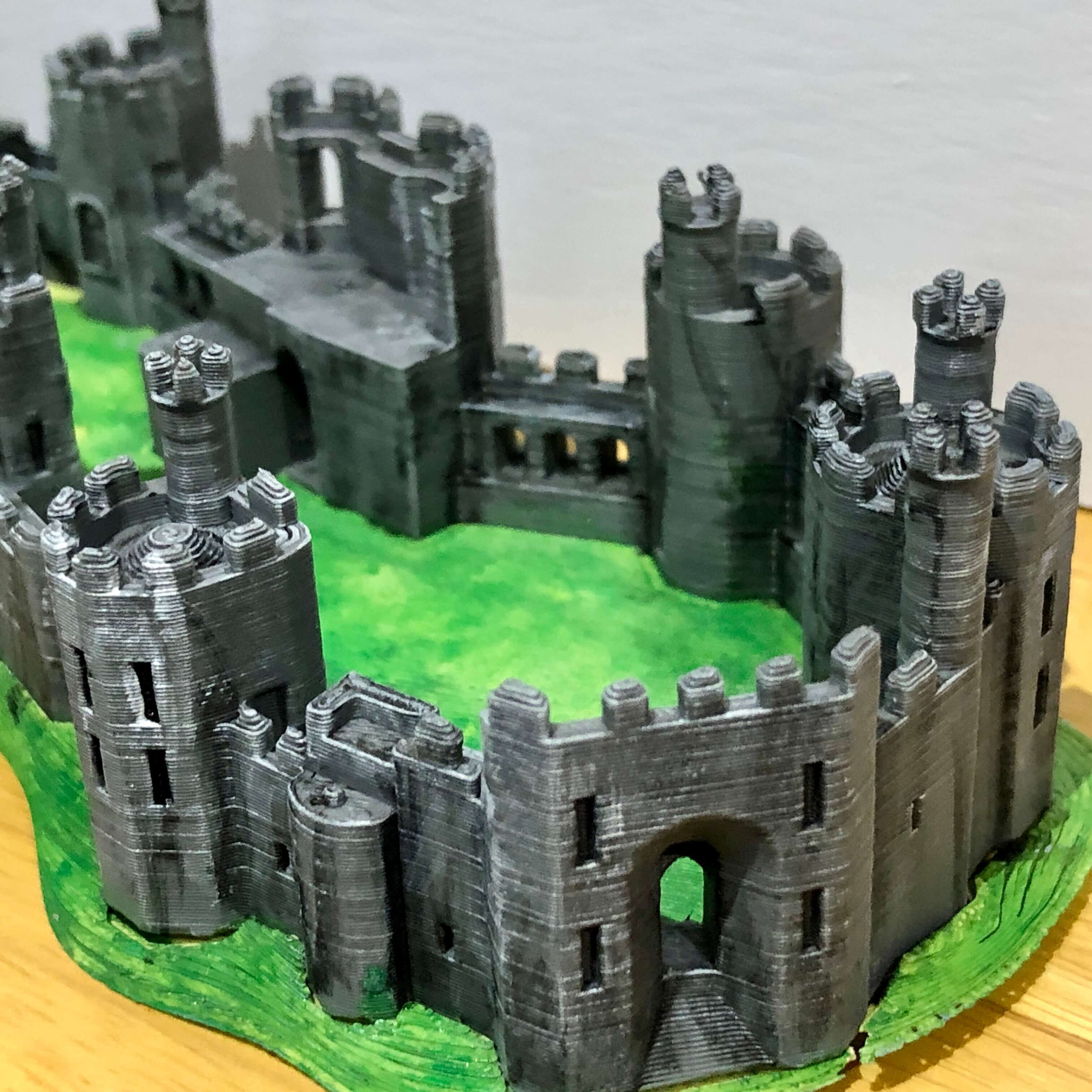 🏰 Caernarfon Castle - Wales・Free 3D File for ・Cults