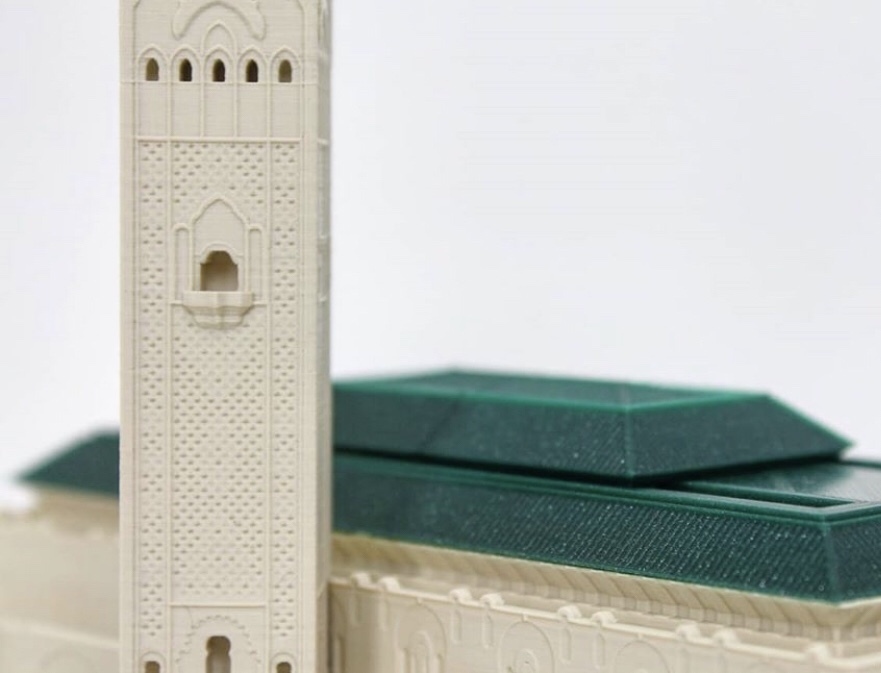 🕌 Hassan II Mosque - Casablanca, Morocco・Free 3D File for ・Cults