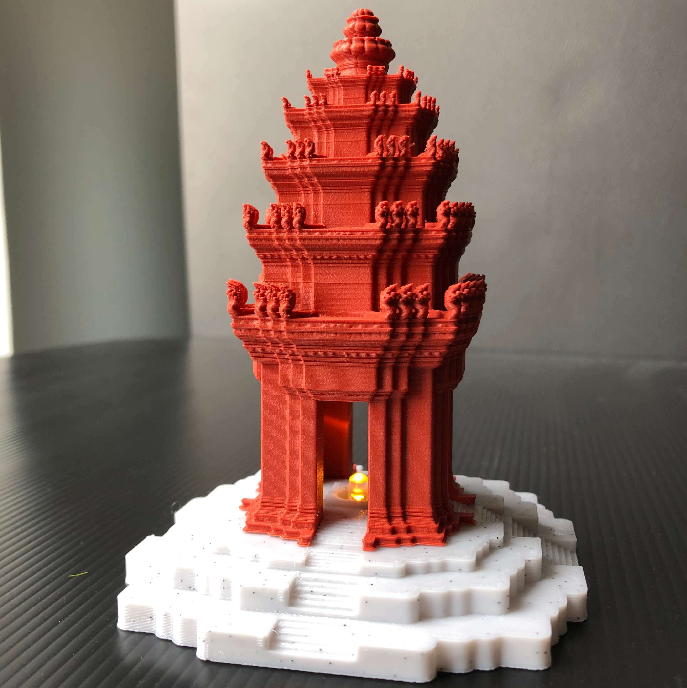 🇰🇭 Monuments of Phnom Penh, Cambodia・Free 3D File for ・Cults
