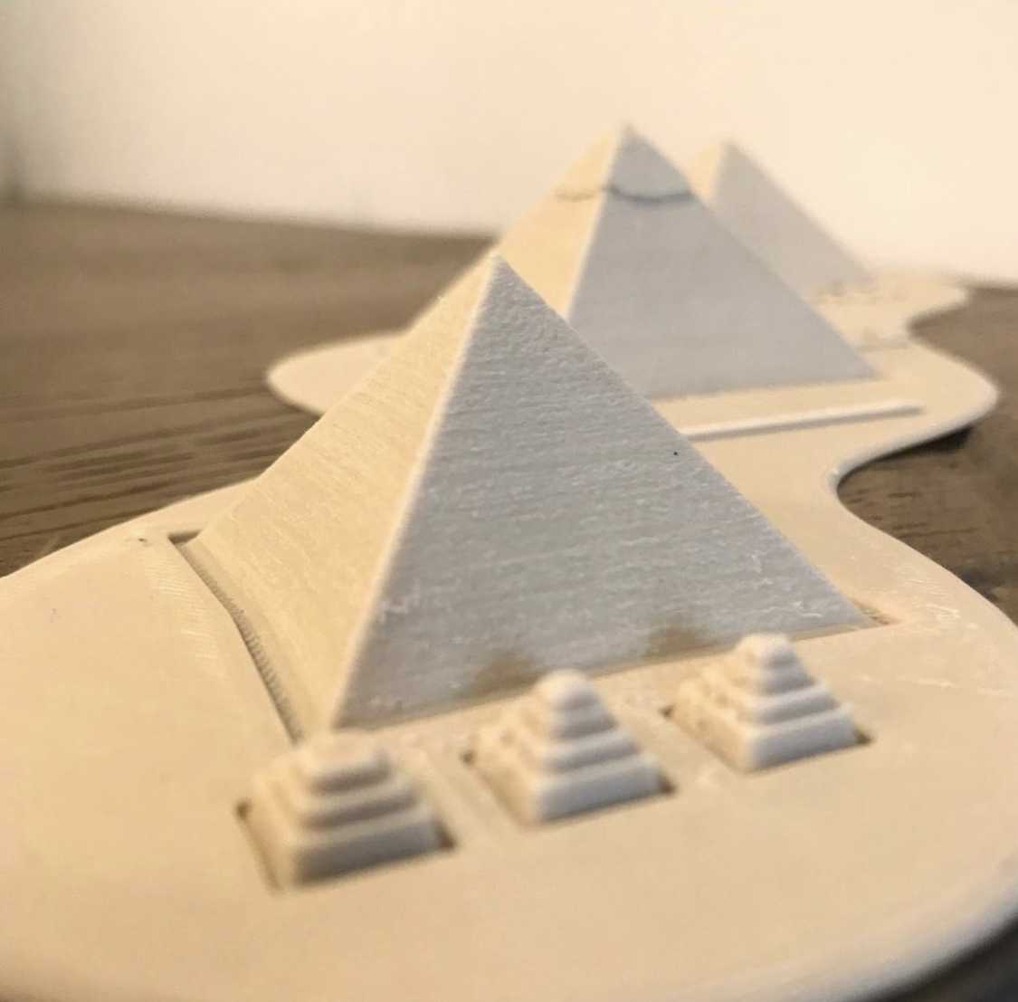 🇪🇬 Pyramids of Giza - Egypt・Free 3D File for ・Cults