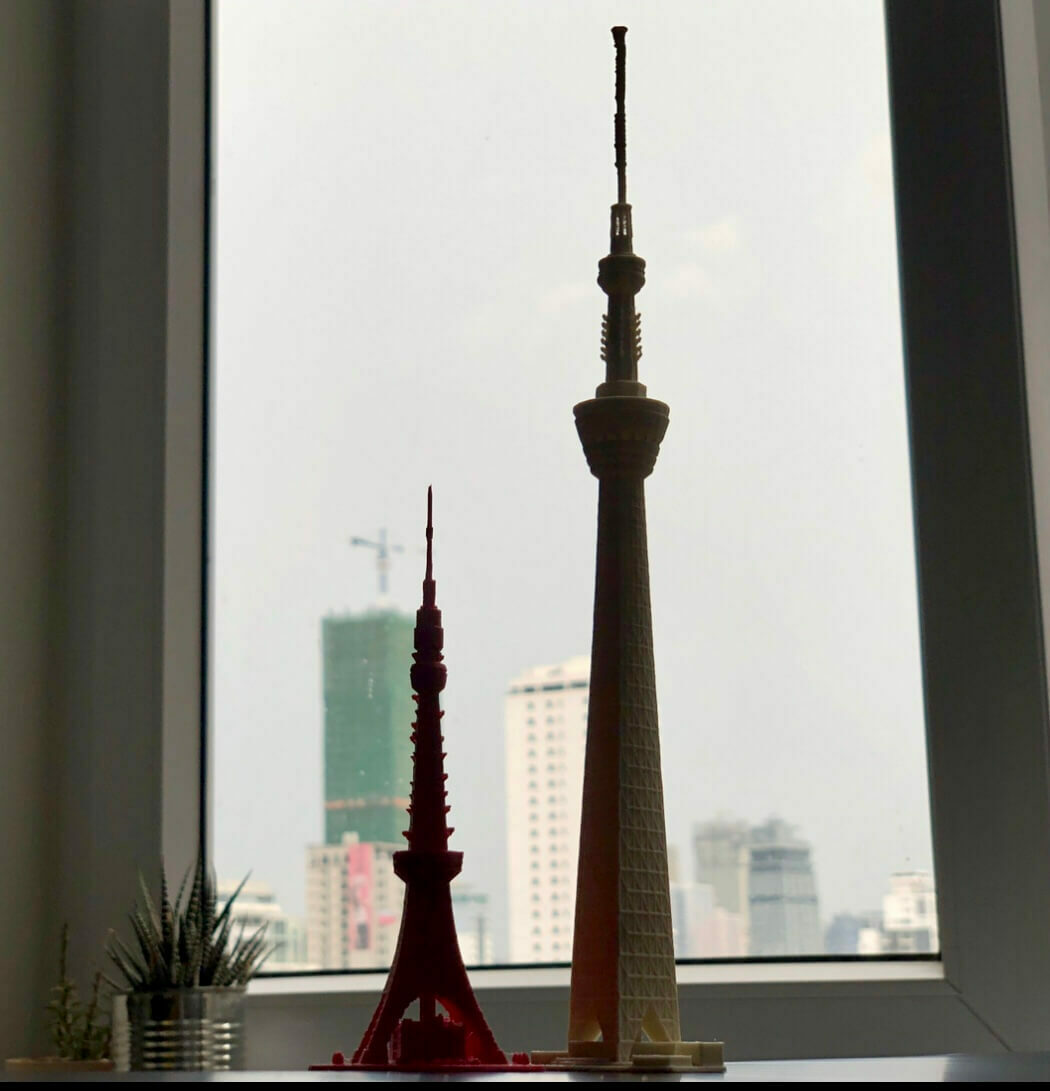 🗼 Tokyo Skytree - Japan・Free 3D File for ・Cults