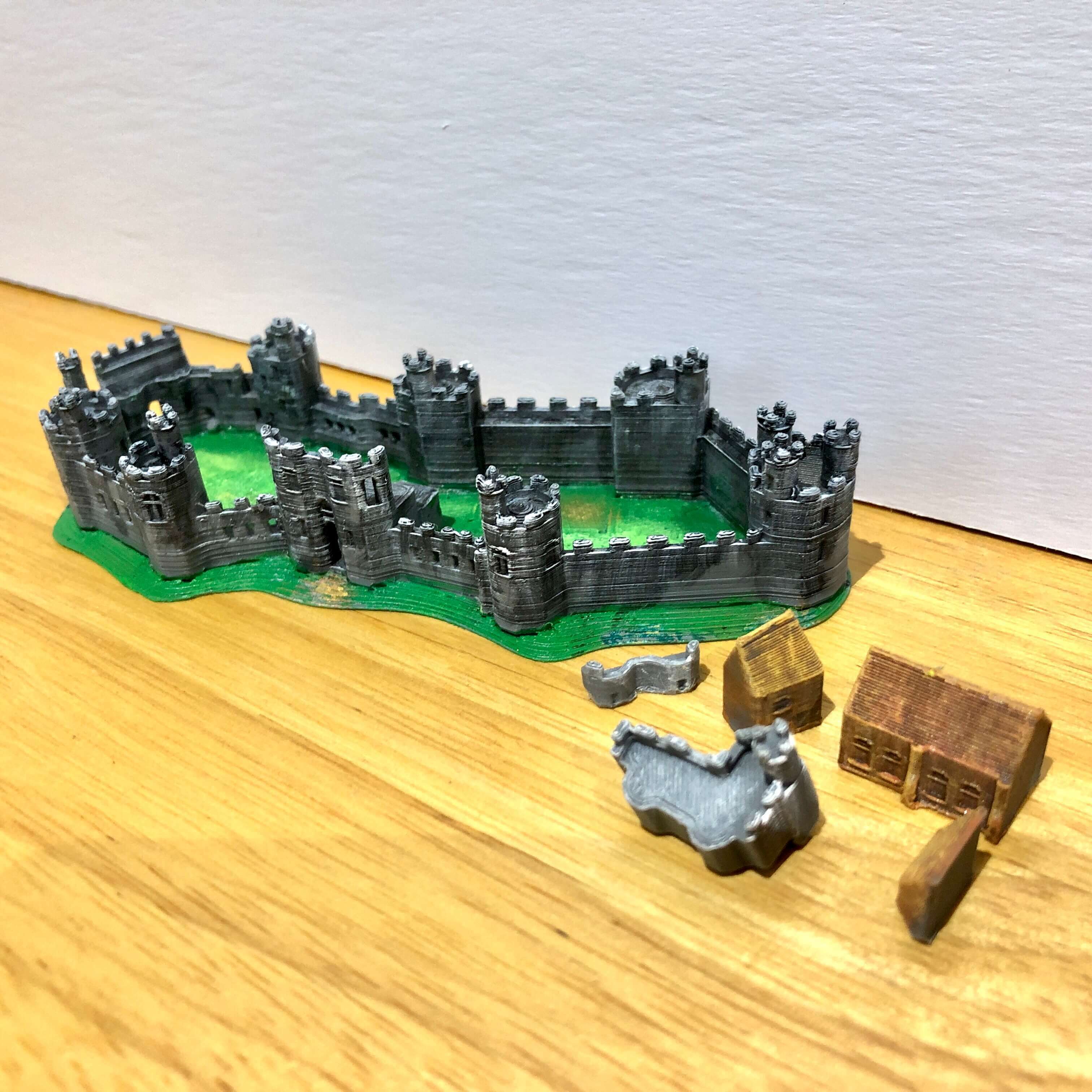 🏰 Caernarfon Castle - Wales・Free 3D File for ・Cults