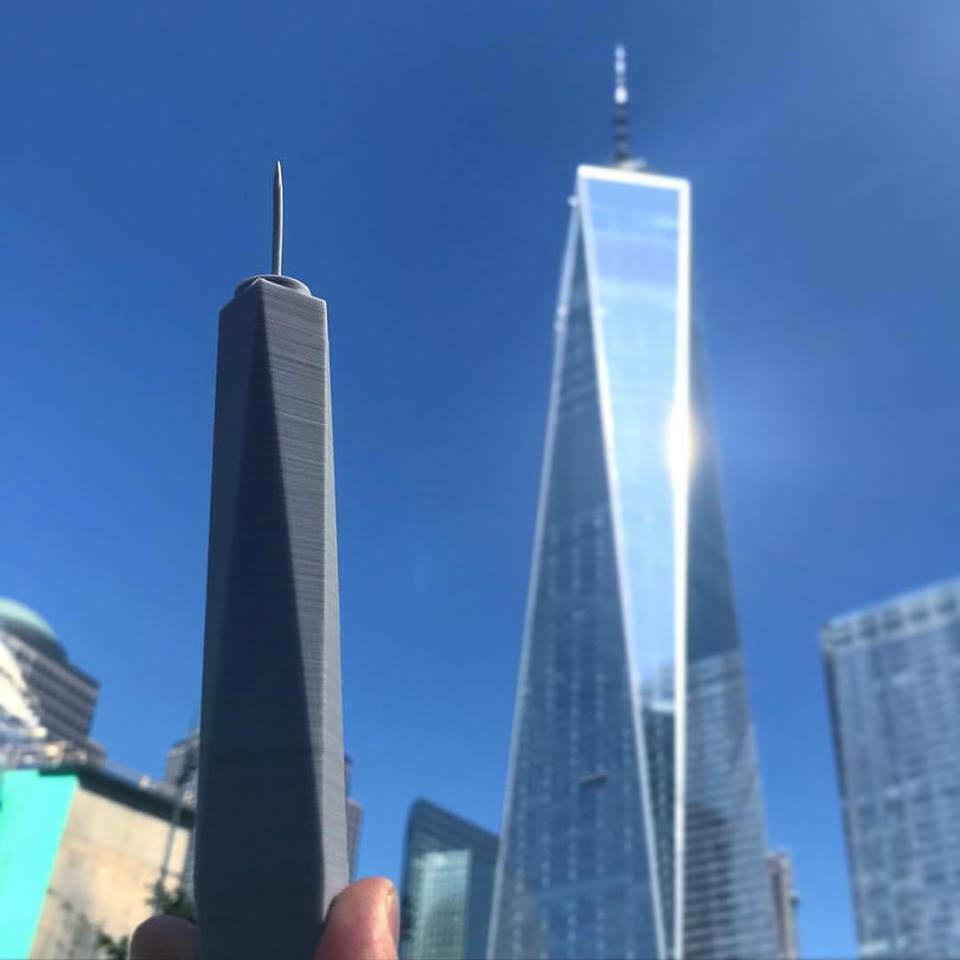 🗺️ One World Trade Center - New York City, USA・Free 3D File for ・Cults