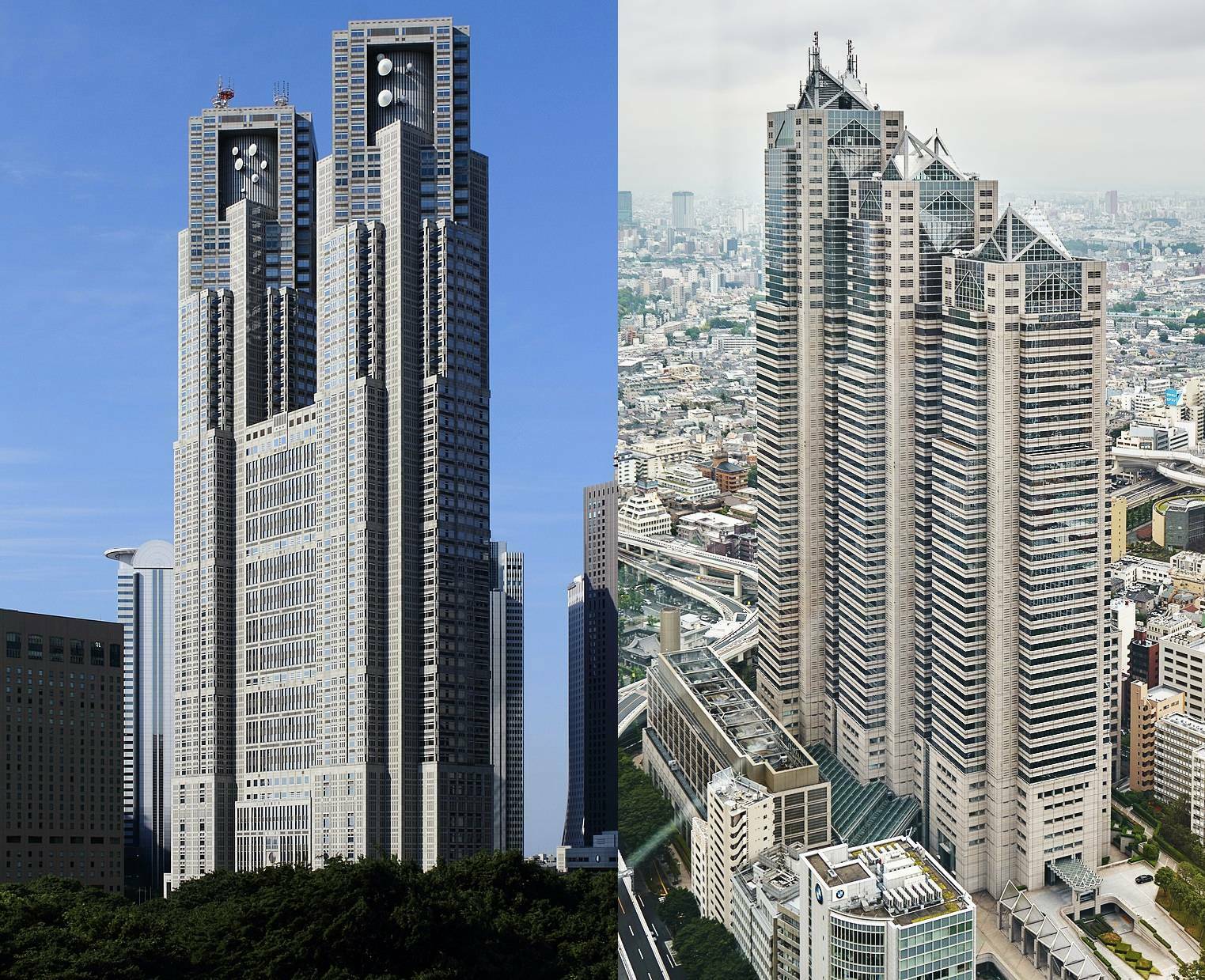 🗼 Shinjuku Buildings - Tokyo, Japan・Free 3D File for ・Cults