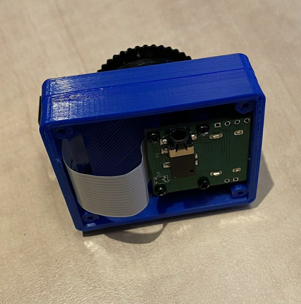 📷 Raspberry Pi HQ Camera and CSI-HDMI Adapter Case + Mount・Free 3D File ...