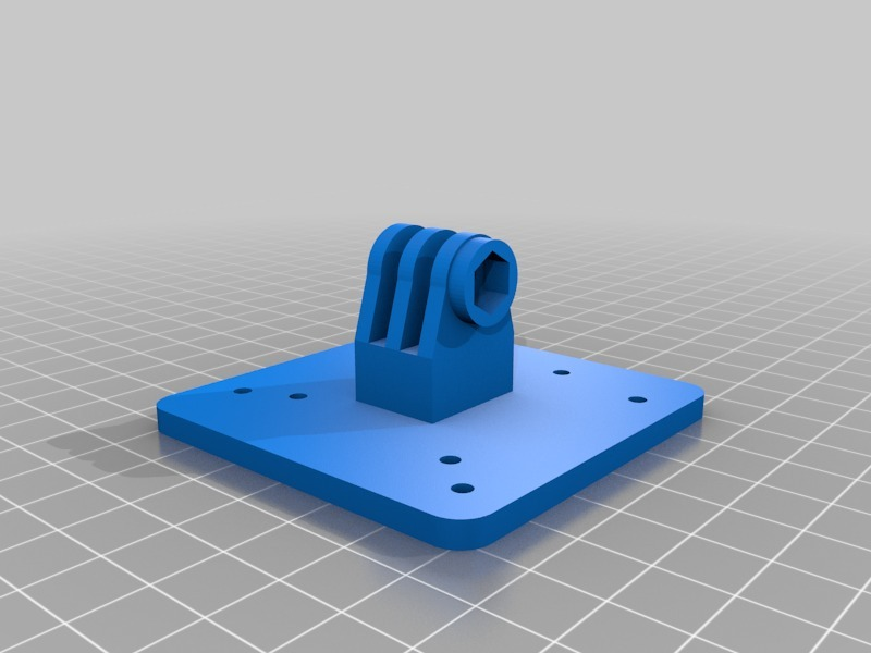 Free 3D file DYS 3 Axis Gimbal TO Gopro - Adapter 📷 ・3D print model to ...