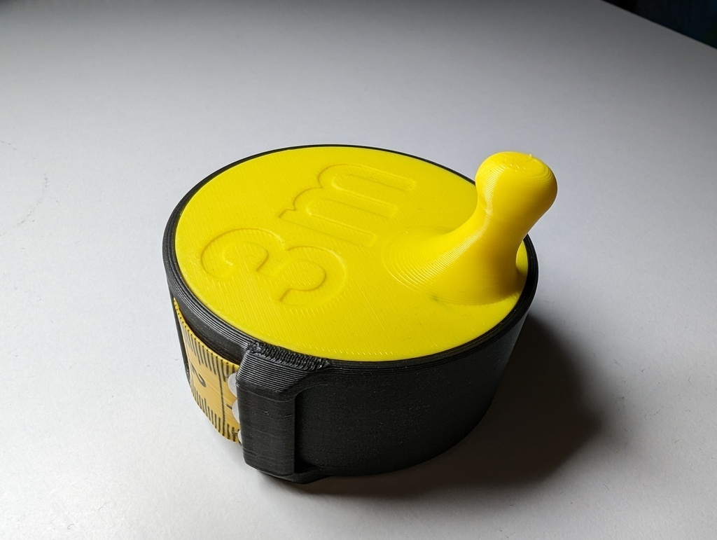 Free STL file Fabric Flat Tape Measure Winder 3m 🧑‍🔧 (3MF)・3D print ...