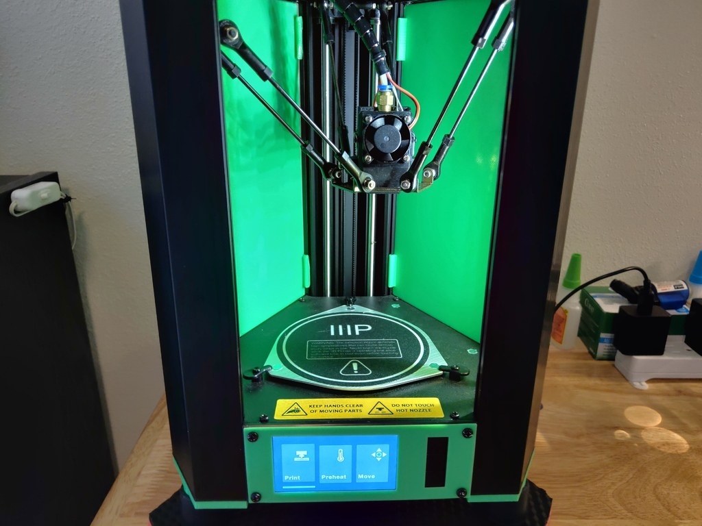 Free 3D file Monoprice Mini Delta Faceplate Cover 🧞‍♂️ ・3D print object ...