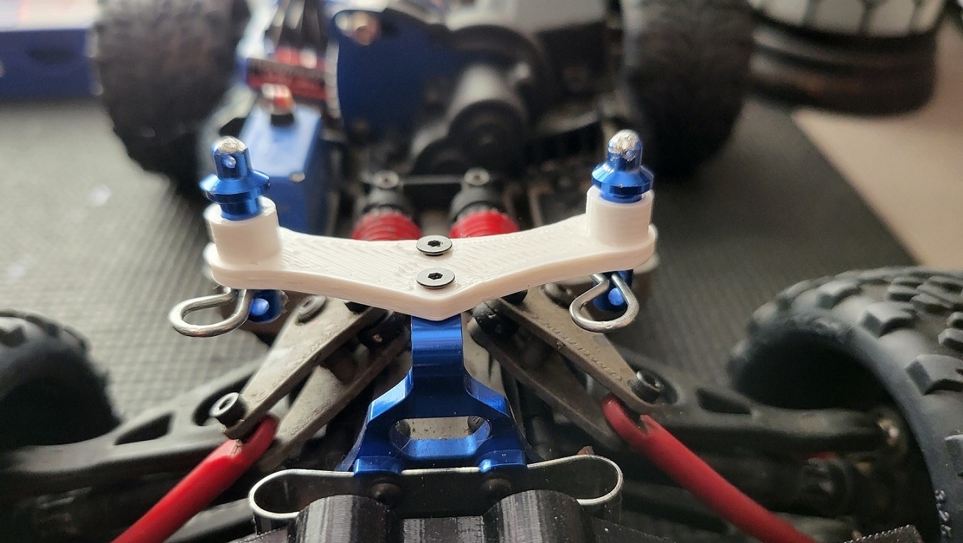 Free 3D file Integy post mount replacement 1/16 traxxas revo / slash ...