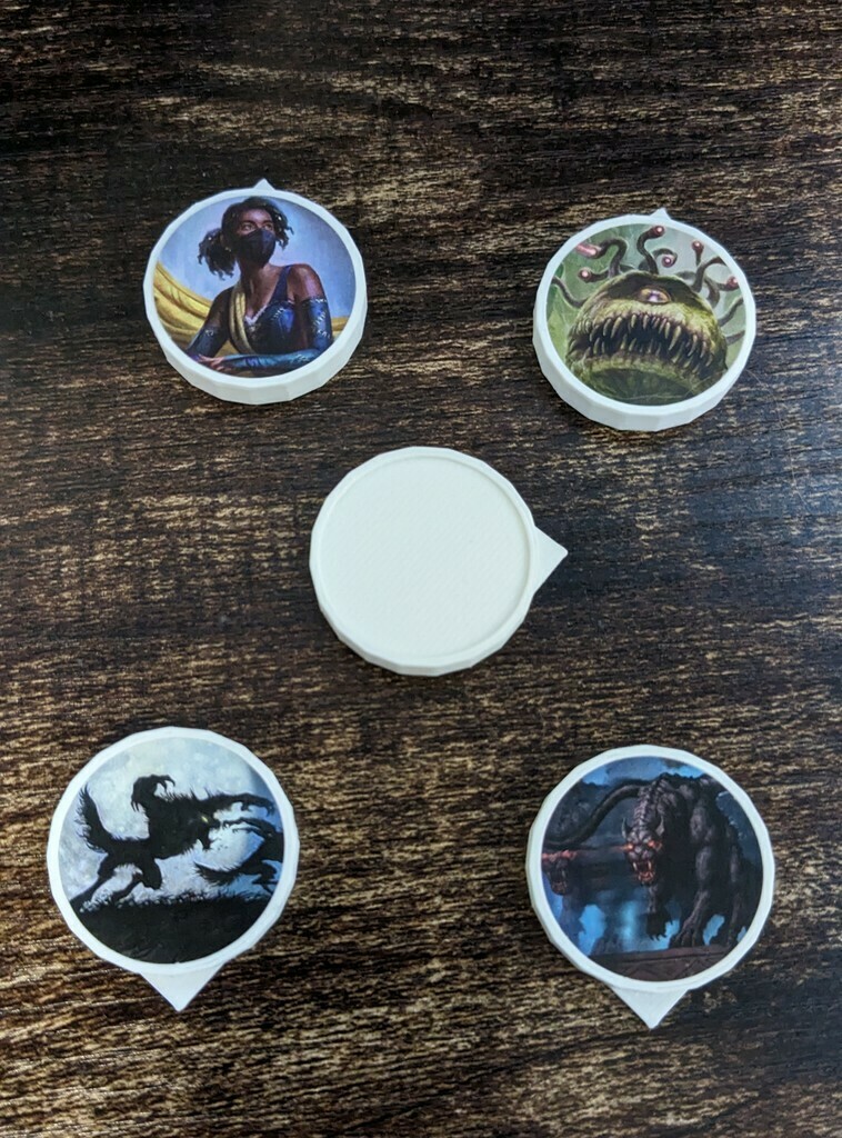 👹 D&D NPC and Monster Token Art Base・Free 3D File for ・Cults