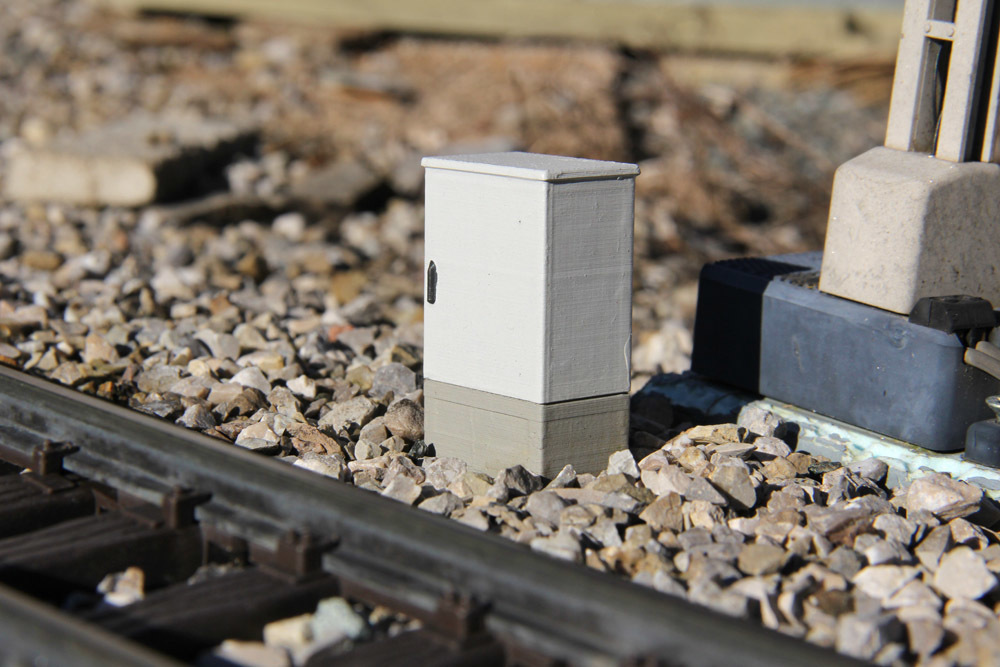 📦 Garden railroad switch box・Free 3D File for ・Cults