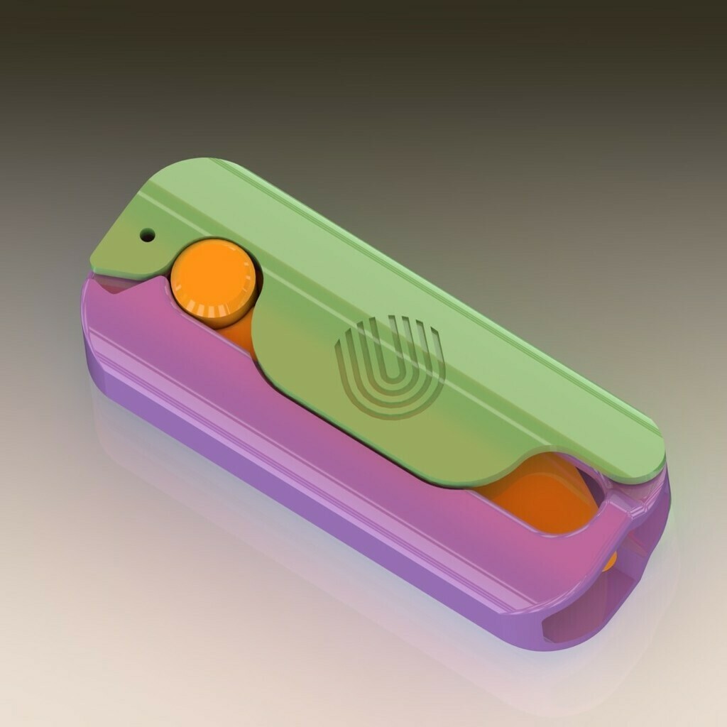 🔪 Gravity Knife Fidget Toy・Free STL File for ・Cults