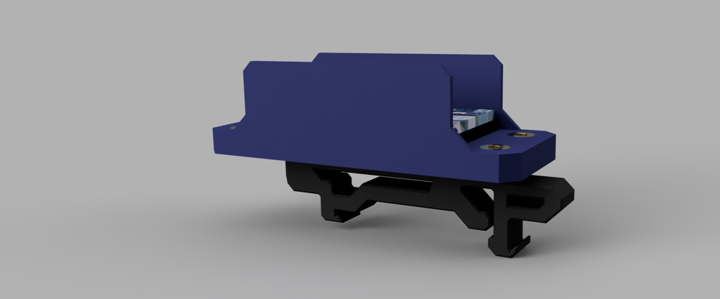 🔧 DC Buck Converter Mount DIN Rail・Free 3D File for ・Cults