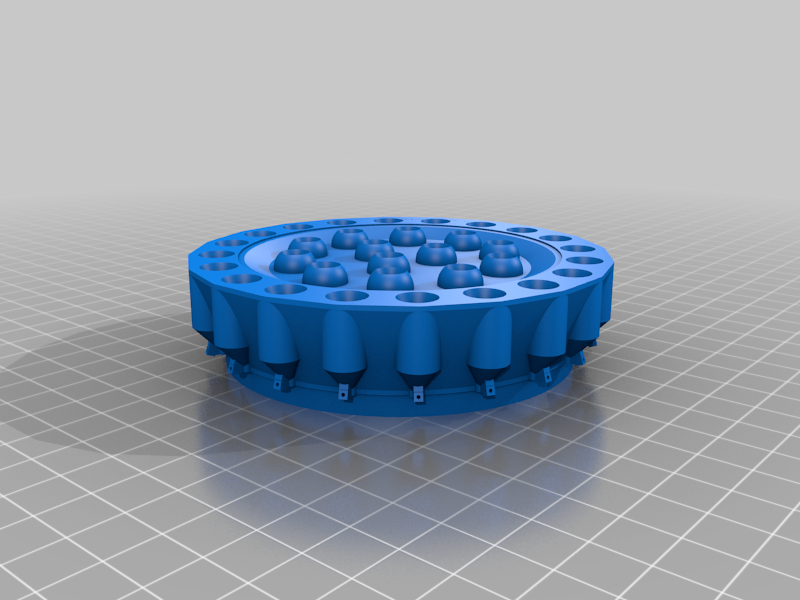 🚀 SpaceX Booster7 (high detail) 1:100 Rocket for Ship24・Free 3D File for ・Cults