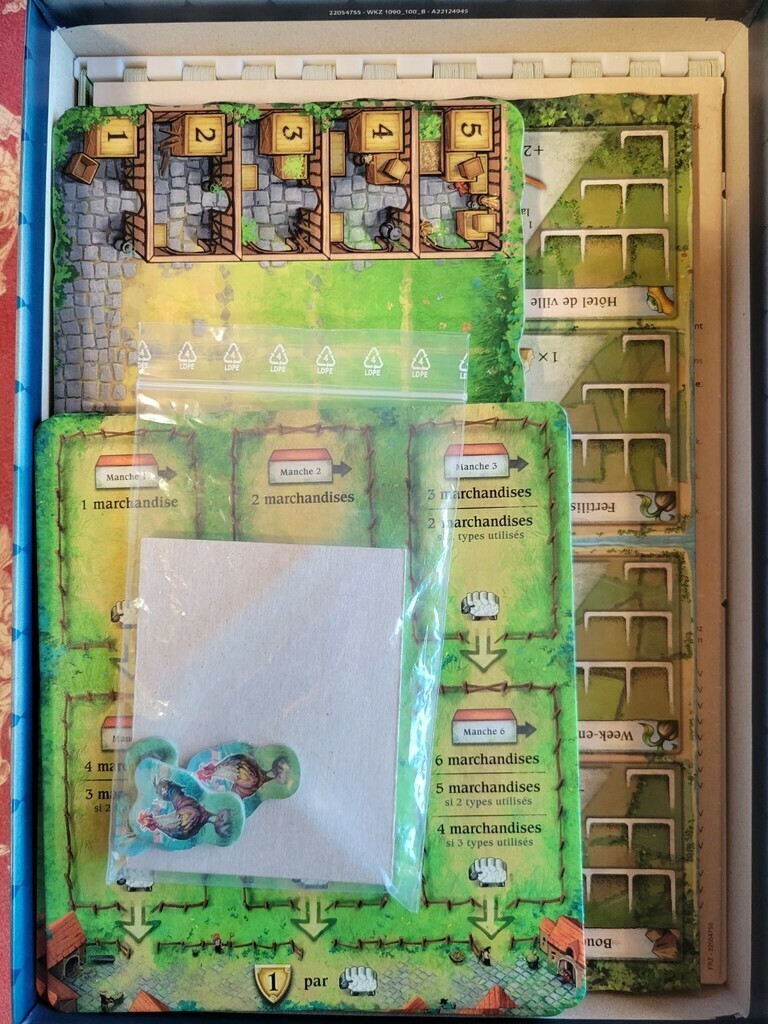 🎲 Hallertau board game organizer・Free 3D File for ・Cults