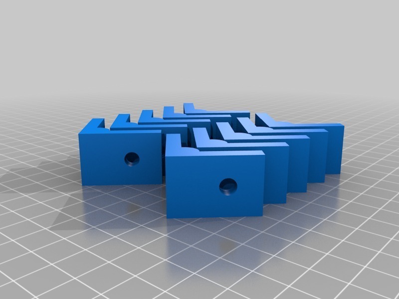 Free 3D file L Bracket for 20x20 Aluminum Extrusion 👽 ・3D printer ...