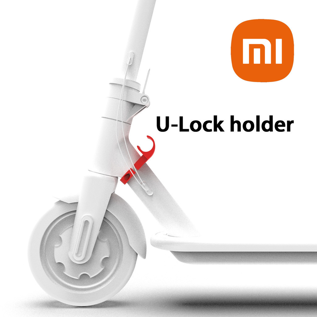 Free 3D file Xiaomi M365 scooter U-lock holder - Decathlon ELOPS 500 🛴 ...