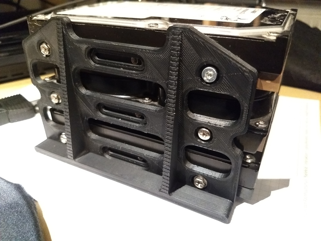 🖥️ Rack for 3.5" HDDs・Free 3D File for ・Cults