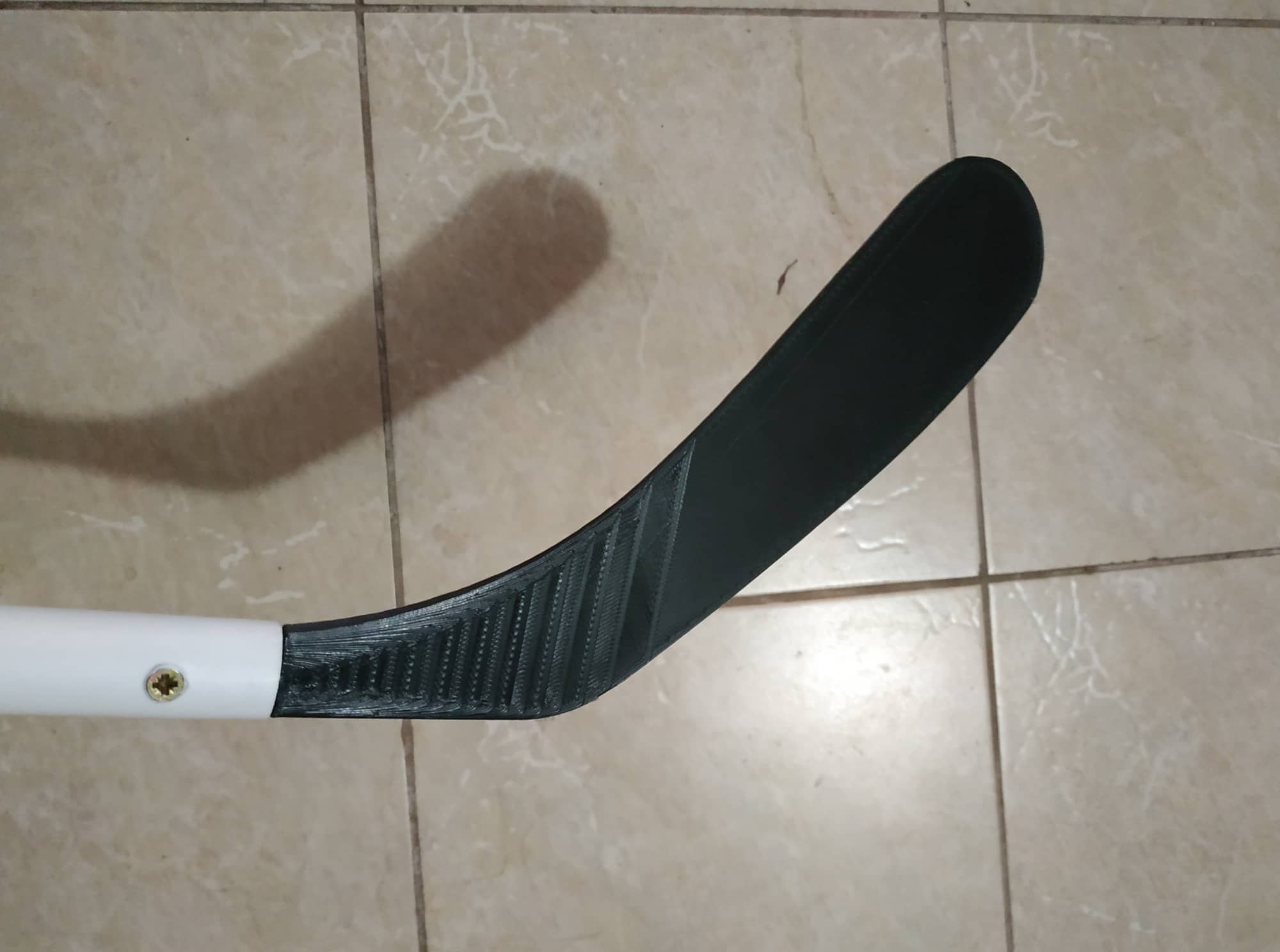 🏒 polypropylene pipe hockey stick (print flat)・Free 3D File for ・Cults