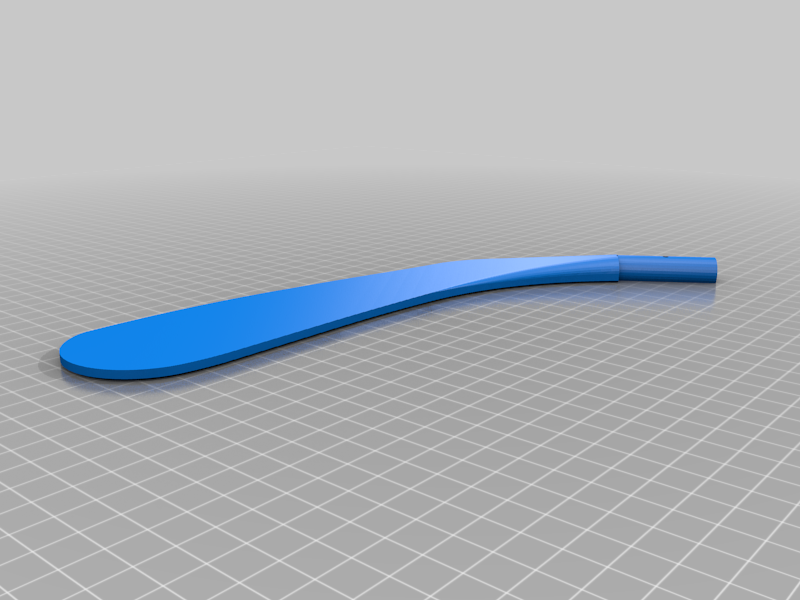 🏒 polypropylene pipe hockey stick (print flat)・Free 3D File for ・Cults