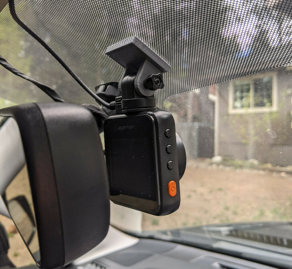 Archivo 3D gratis Apeman C420 Dashcam Montaje en Superficie o Cristal 👽 ...