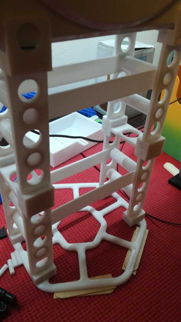 Free STL file Filament Dry Box Stand for Bambu Lab X1C/P1P/P1S External ...