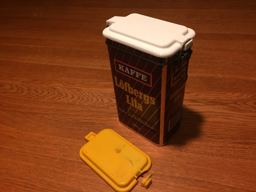 Free 3D file Coffee can lid ☕・3D print object to download・Cults