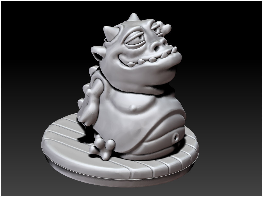 👹 Pet monster Gulpy・Free 3D File for ・Cults