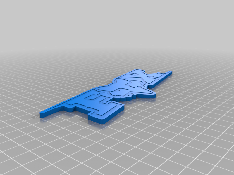 Free 3D file fox racing logo 🦊 ・3D printable object to download・Cults