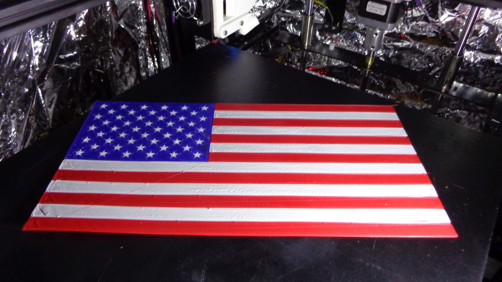 Free 3D file US Flag 👽 ・3D printing design to download・Cults