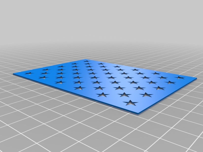 Free 3D file US Flag 👽 ・3D printing design to download・Cults
