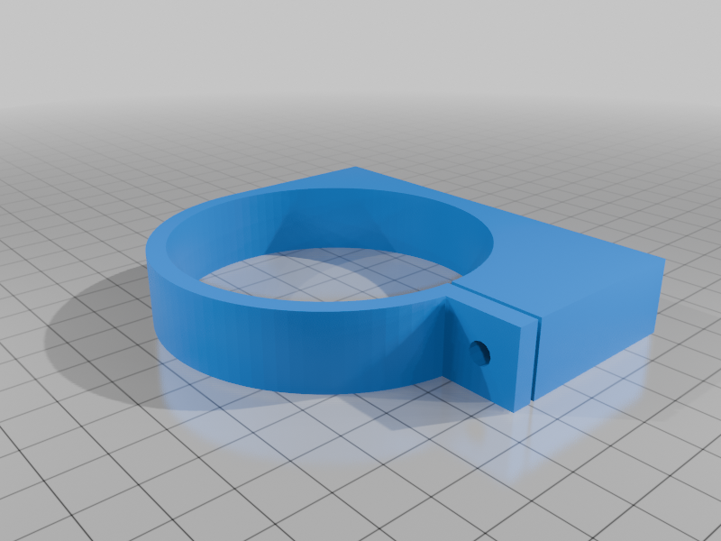 🗜️ Customizable Pole/Pipe Mounting Clamp・Free 3D File for ・Cults