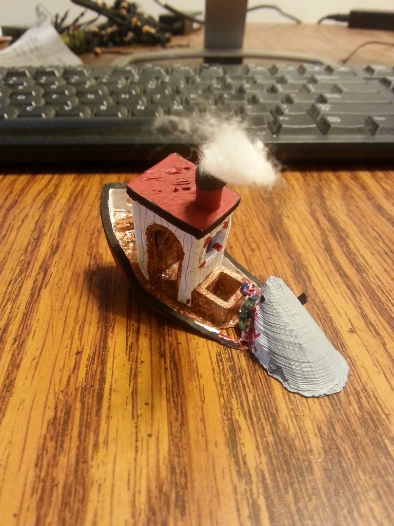 🦈 we're gonna need a bigger benchy...・Free 3D File for ・Cults