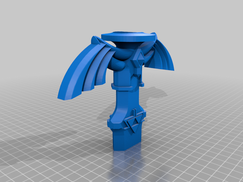 🗡️ master sword shift knob・Free 3D File for ・Cults