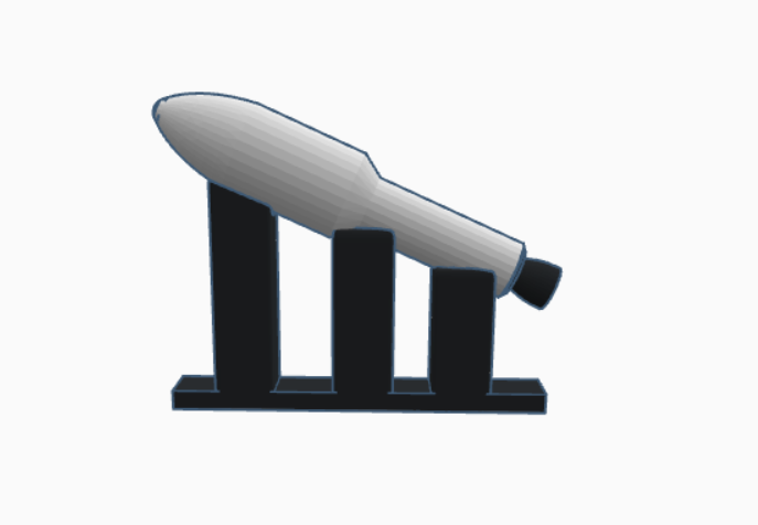 Free 3D file Spacex Falcon 9 second stage display piece 🚀 ・3D print ...