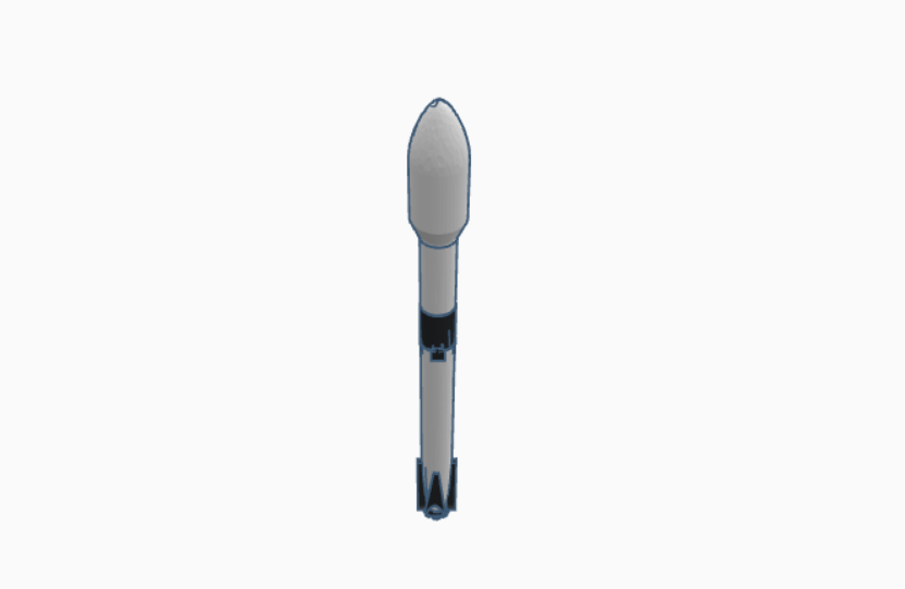 🚀 Ultra detail Spacex Falcon 9 rocket・Free STL File for 3D printing・Cults