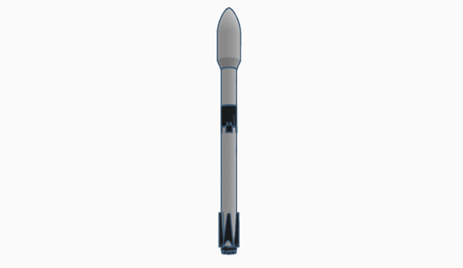 🚀 Ultra detail Spacex Falcon 9 rocket・Free 3D File for ・Cults