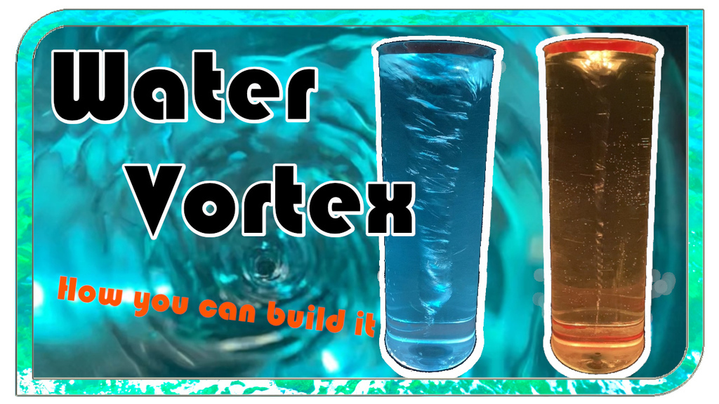 🚰 Water Vortex・Free STL File for ・Cults