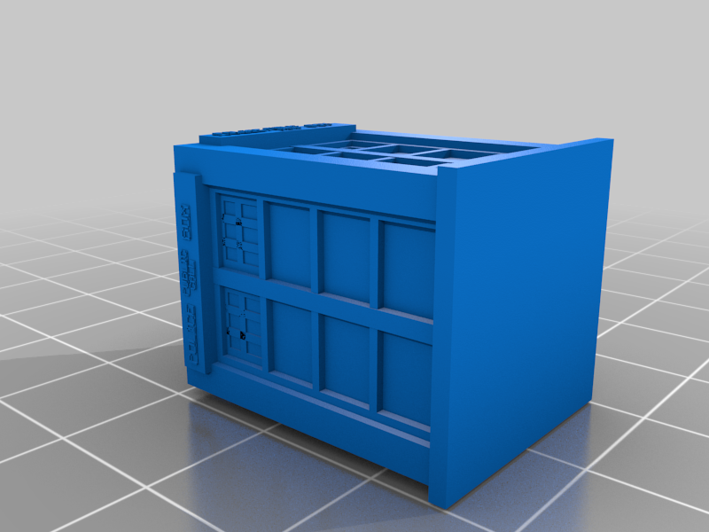 Free STL file The Doctor Who Client Mod Tardis model - minecraft mod 🩺 ...